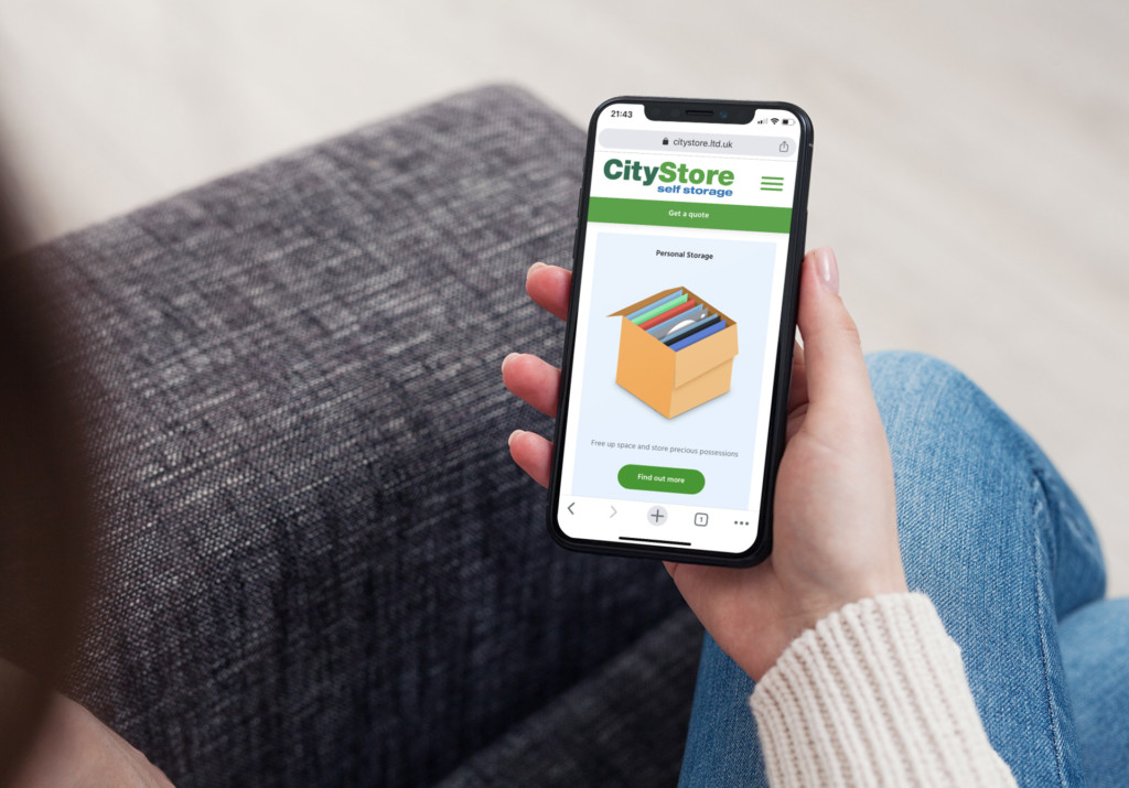 Citystore Self Storage lead generation | WordPress Agency